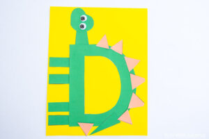 Printable Letter D Crafts D is for Dinosaur - Fun with Mama