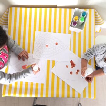 Printable Do A Dot Heart Shapes Activity - Fun with Mama