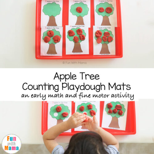 Apple Tree Cut and Paste Activity - Fun with Mama