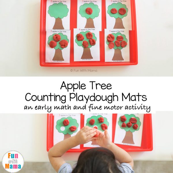 Apple Tree Cut and Paste Activity - Fun with Mama