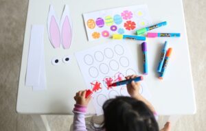 Bunny Hat Easter Crafts For Kids - Fun with Mama