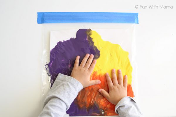 Kids Mess Free Painting