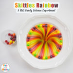 Magical Skittles Rainbow Science Experiment - Fun with Mama