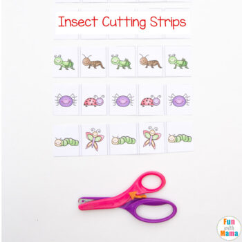 Cutting Practice For Preschoolers - Fun with Mama