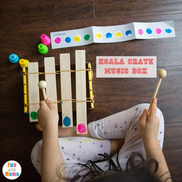 Koala Crate March 2017 Review + Promo Music - Fun with Mama