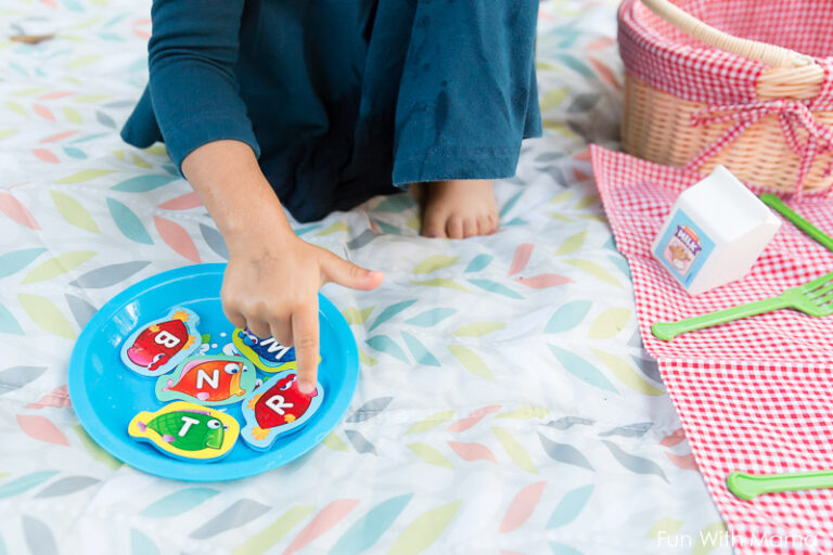 Picnic Pretend Play for Preschoolers - Fun with Mama