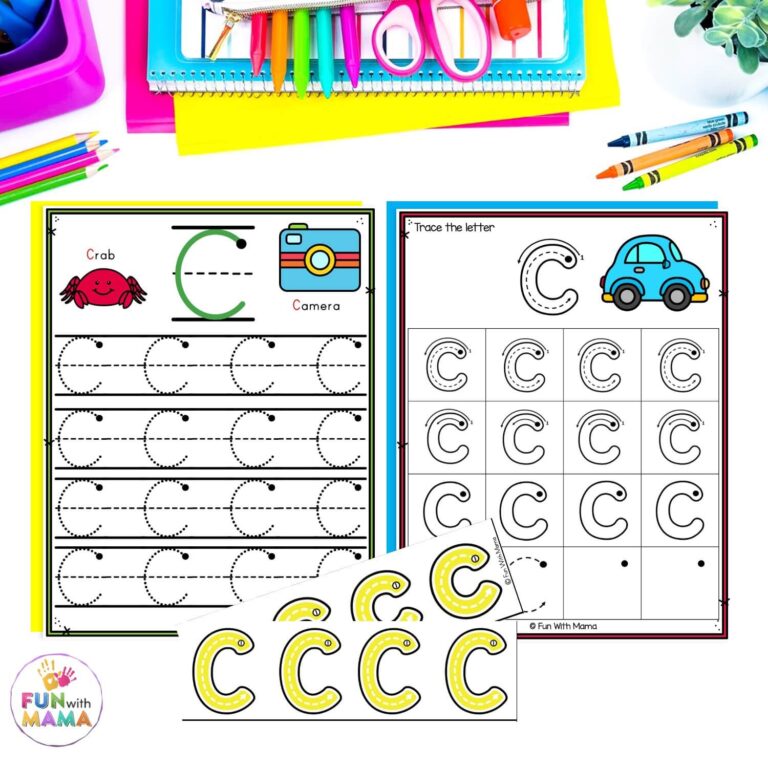33+ Letter C Activities For Preschool - Fun with Mama