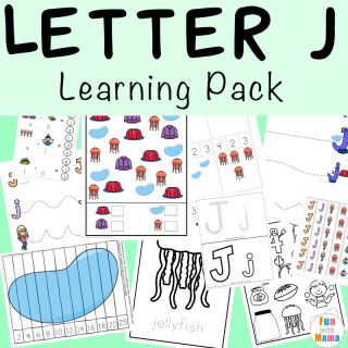 Letter J Worksheets + Activities - Fun with Mama