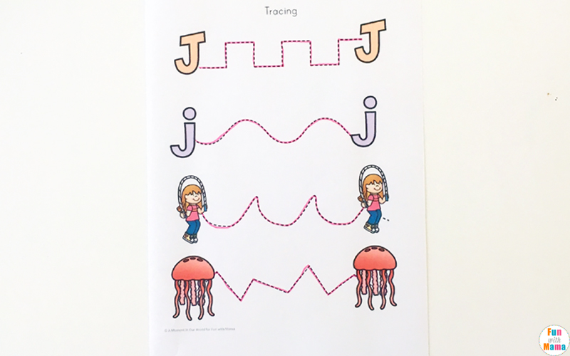 Letter J Worksheets Activities Fun With Mama