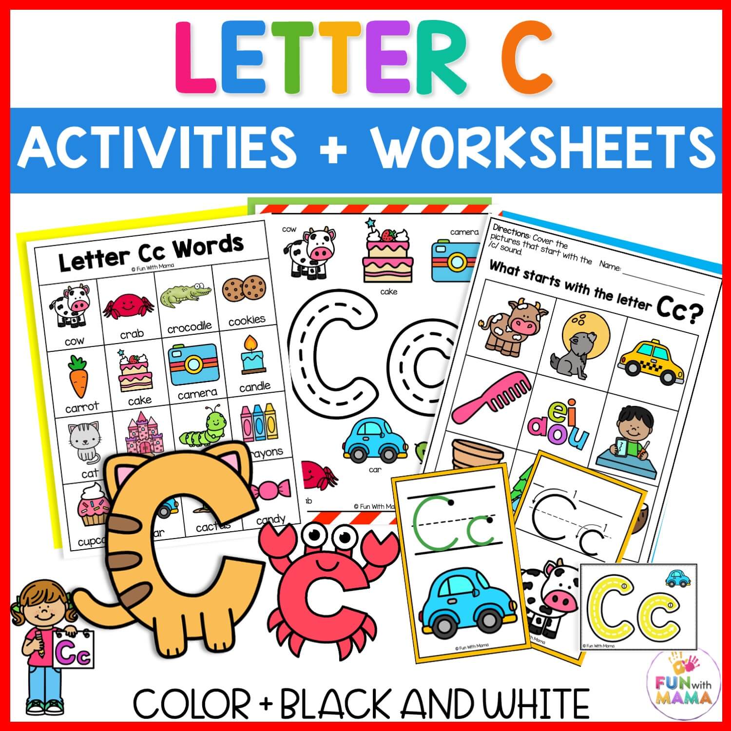 Letter C Worksheets For Preschool