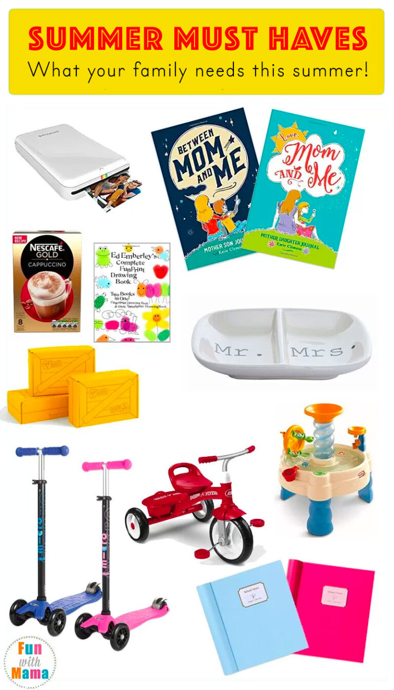 Summer Must Have's for Kids and Families - Fun with Mama