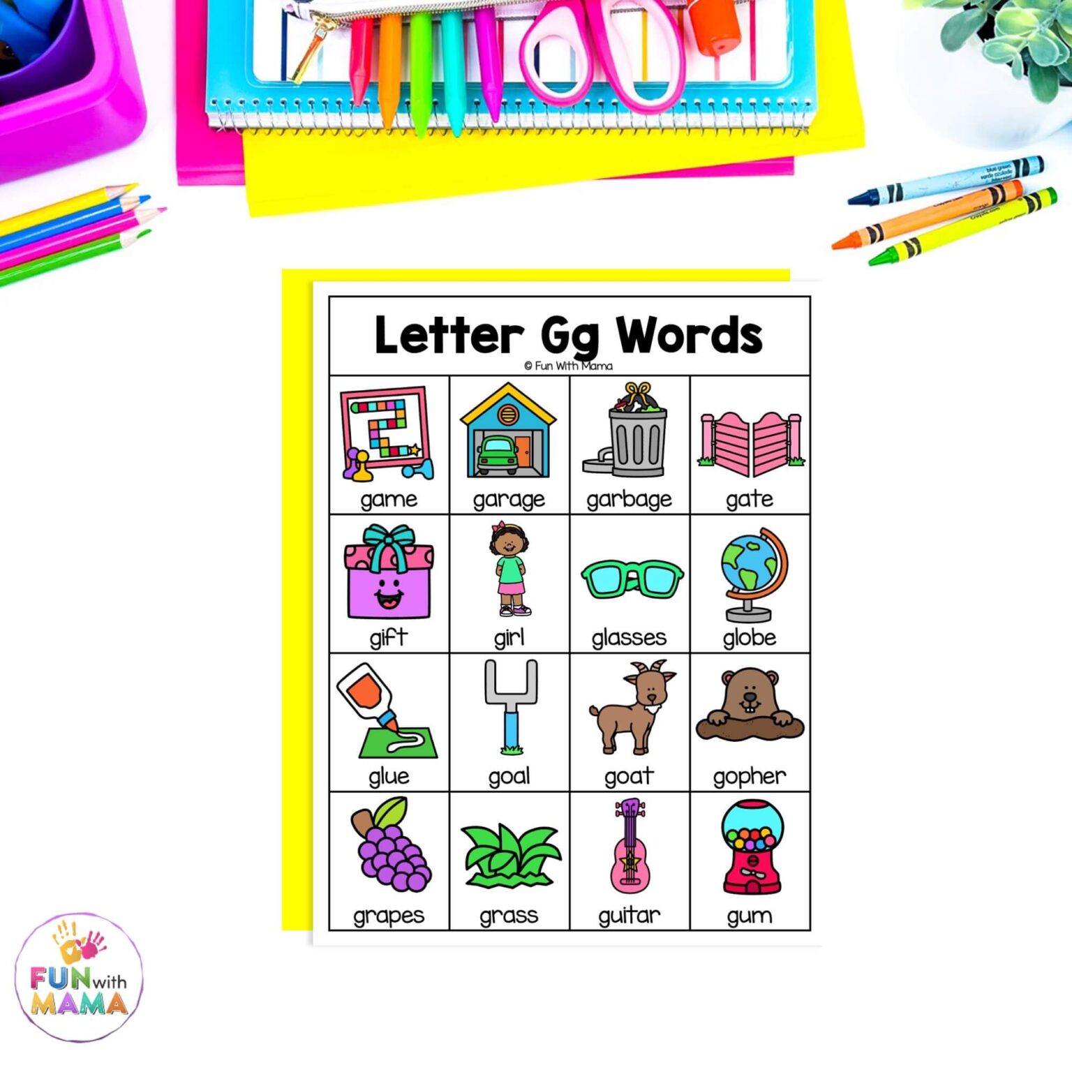 33+ Letter G Activities (Free Pack Included) - Fun with Mama
