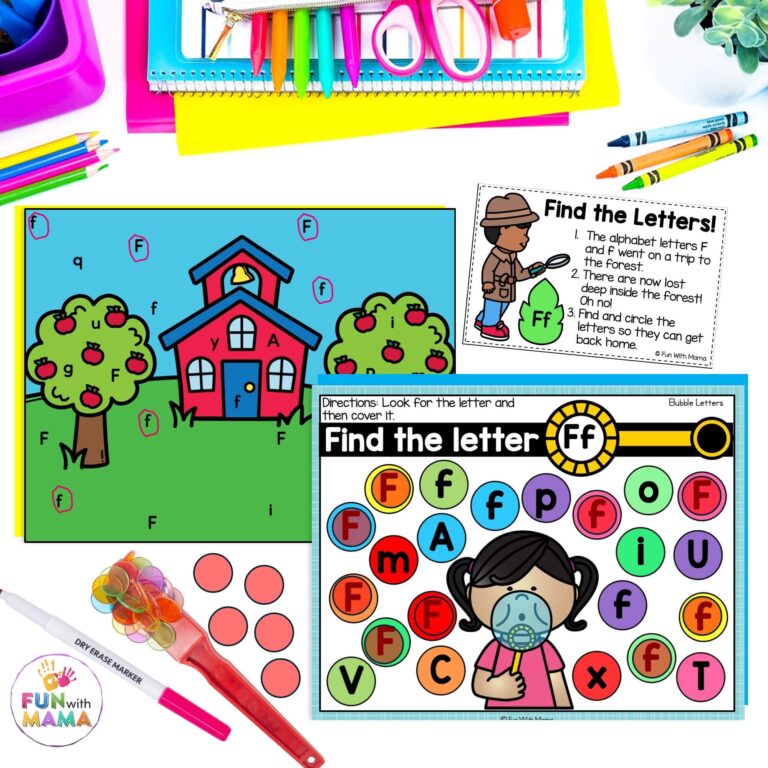 33+ Letter F Activities for Preschool - Fun with Mama