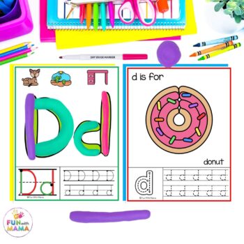 33+ Letter D Worksheets + Activities - Fun with Mama