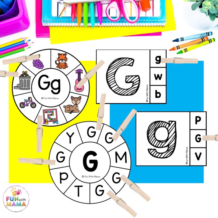 33+ Letter G Activities (Free Pack Included) - Fun with Mama