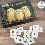Free Printable Baby Owl Alphabet Matching Game