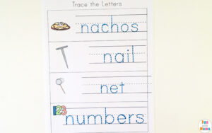 Letter N Worksheets - Fun with Mama