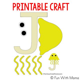 Letter J Worksheets + Activities - Fun with Mama