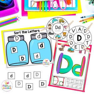 33+ Letter D Worksheets + Activities - Fun with Mama