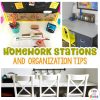 Help Kids Make The Most Of Homework With These Stations & Tips