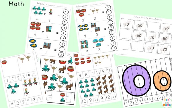 Letter O Worksheets and Activities Pack - Fun with Mama