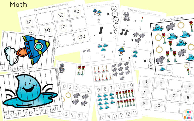 Letter R Worksheets and Printable Preschool Activities Pack - Fun with Mama