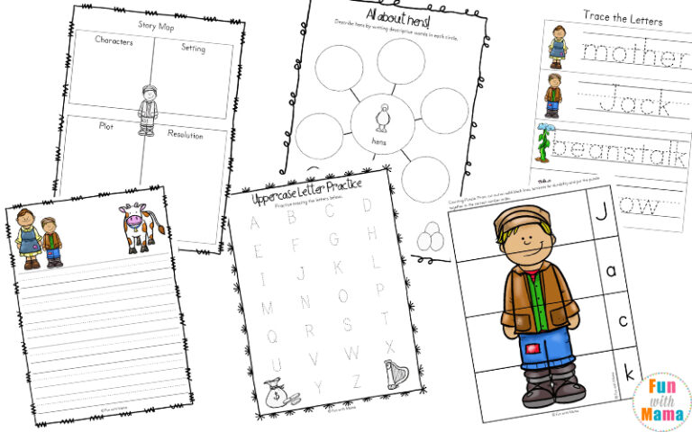 Jack and the Beanstalk Activities - Fun with Mama