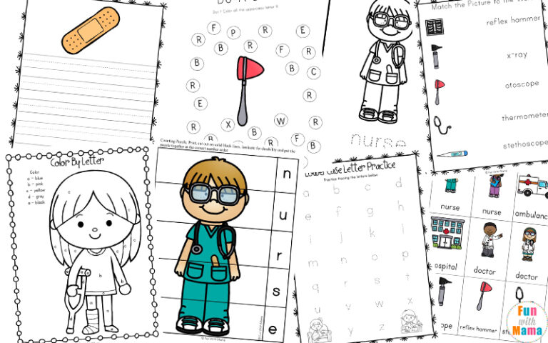 Community Helpers Kids Doctor Kit and Doctor Games For Kids