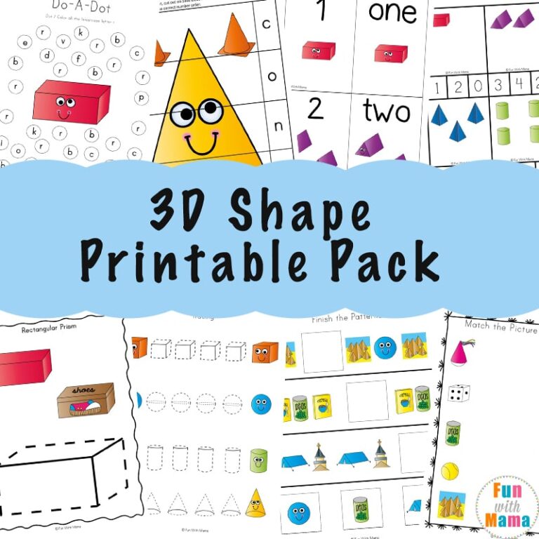 Free 2D Shape Coloring Book - Shape Coloring Pages For Preschoolers ...