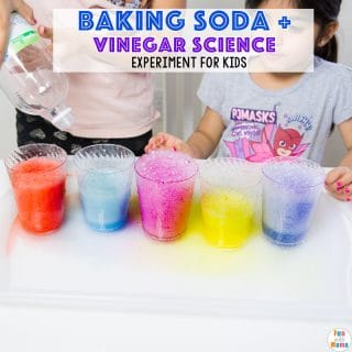 Baking Soda And Vinegar Reaction - Fun with Mama
