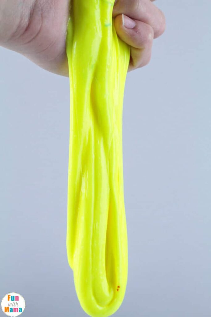 Neon Slime Recipe - Fun with Mama