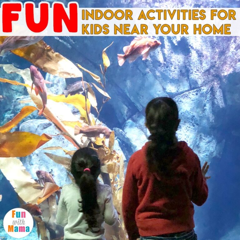 99+ Indoor activities for kids (printable!) - Fun with Mama