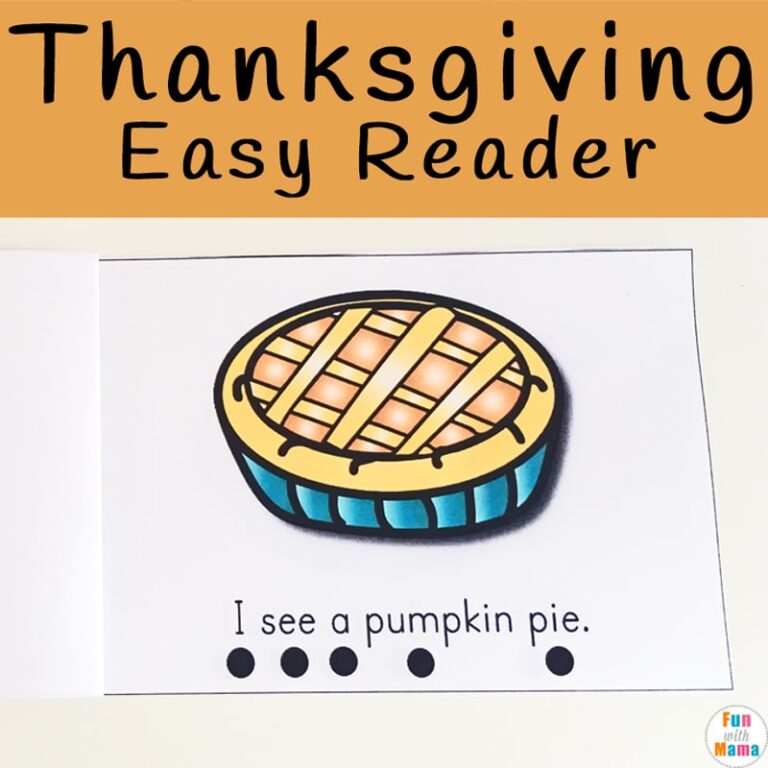 Thanksgiving Easy Reader - Fun with Mama