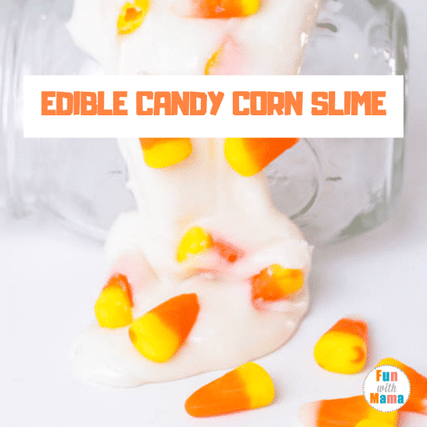 Edible Slime - Candy Corn Slime Recipe - Fun with Mama