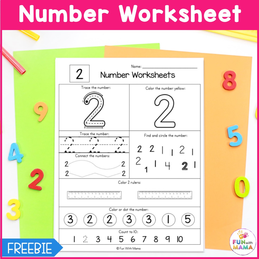 Numbers Activities For Preers Printables - Infoupdate.org