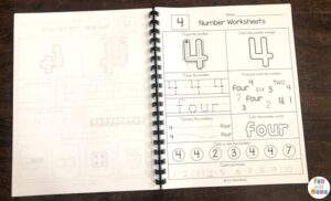 Numbers 1-10 Worksheets - Fun with Mama