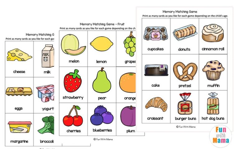 Grocery Store Scavenger Hunt Template - Fun with Mama