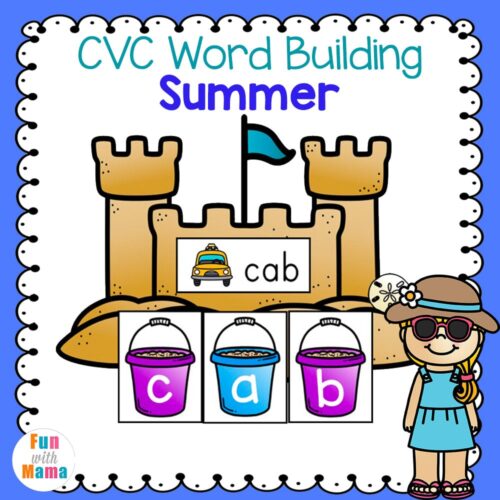 Short A Worksheets CVC Words