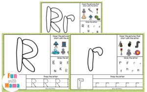 Alphabet Playdough Mats - Interactive - Fun with Mama