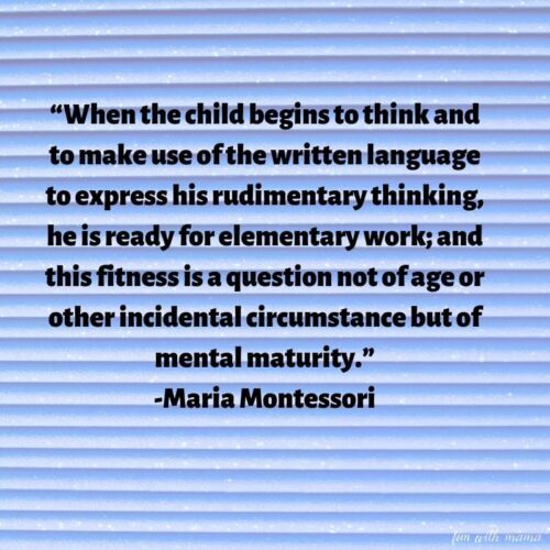 Beloved Maria Montessori Quotes - Fun with Mama