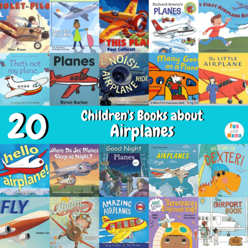 20 Children's Books about Airplanes - Fun with Mama