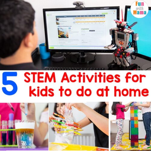 99+ Indoor activities for kids (printable!) - Fun with Mama