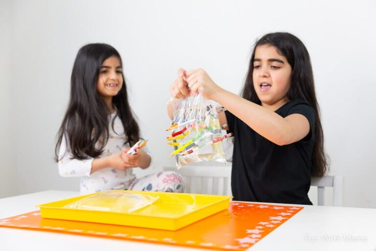 Water In A Bag Pencil Experiment - Water Experiment for Kids - Fun with ...