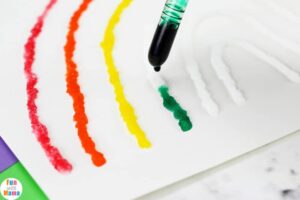Watercolor Salt Painting - Fun with Mama