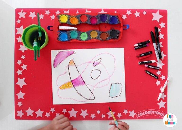 Best Watercolor Painting For Kids Activities + Techniques - Fun with Mama