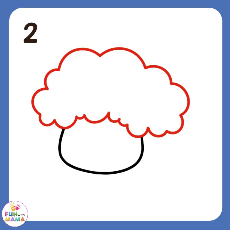 How to Draw a Sheep Step By Step Tutorial + FREE Printable!