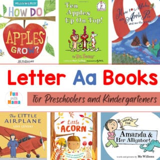 Letter A Books For Preschool - Fun with Mama