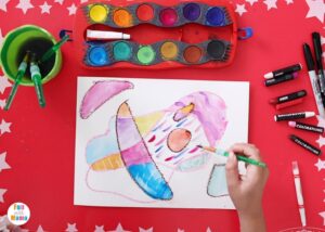 Best Watercolor Painting For Kids Activities + Techniques - Fun with Mama