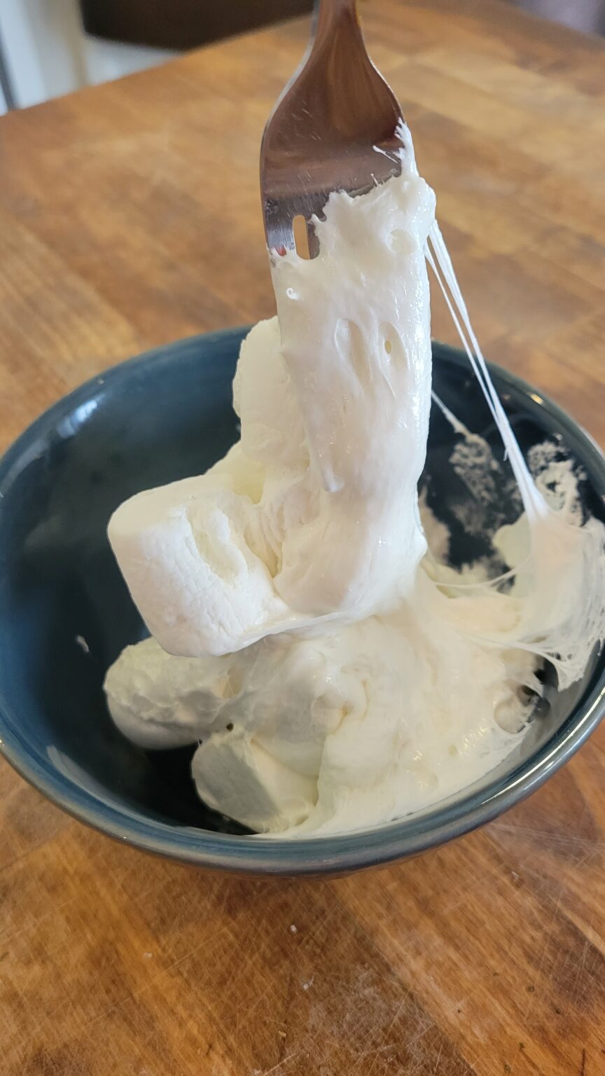 Yummy Edible Marshmallow Slime Recipe - Fun with Mama