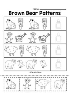 Brown Bear Brown Bear What Do You See? Printable Story Extension ...